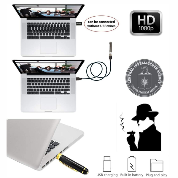 Cámara Mini Espía Tipo Bolígrafo Full Hd Video Audio Fotos – TecnoHogarJS