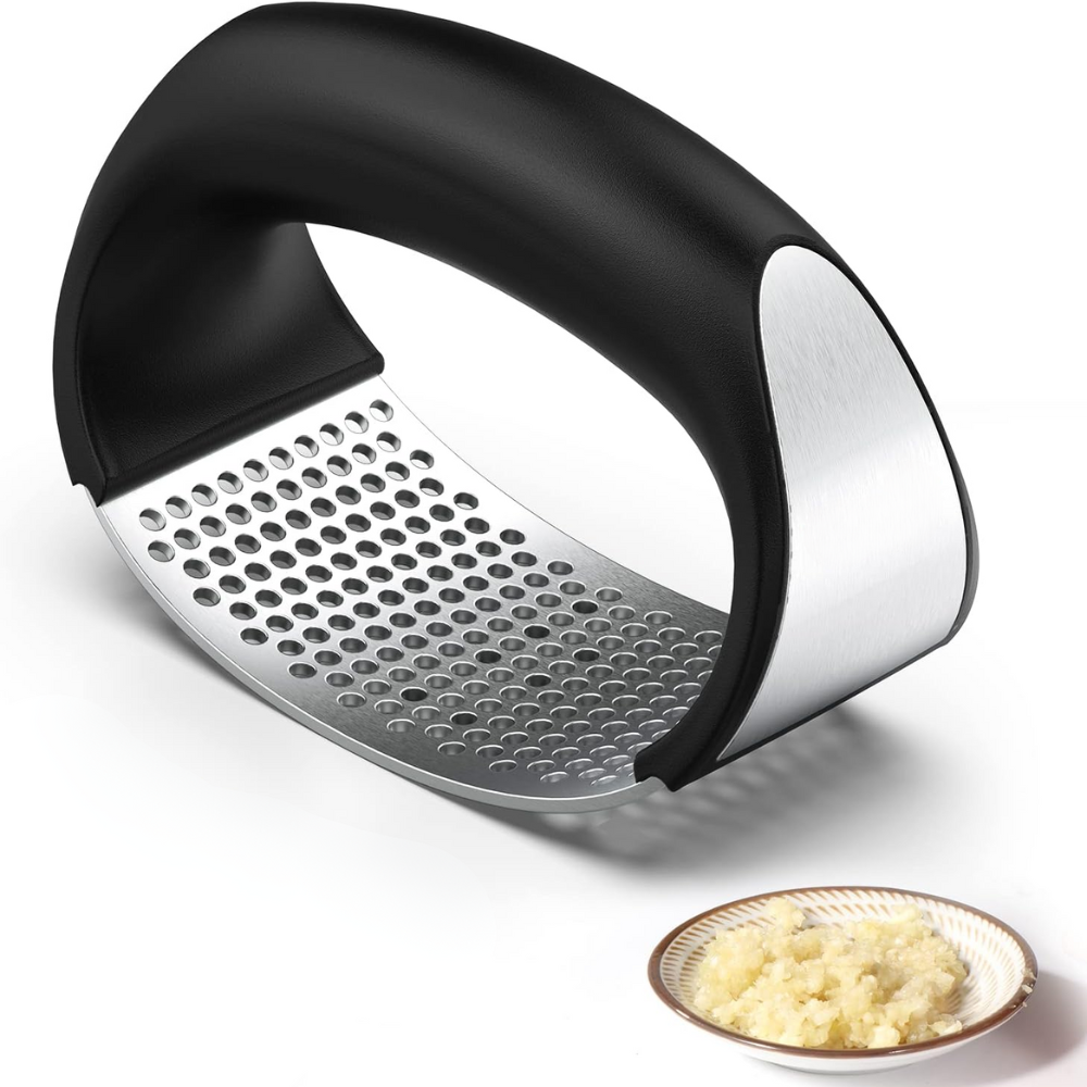 Prensador Machacador Triturador Ajos Cocina Acero Inoxidable – TecnoHogarJS