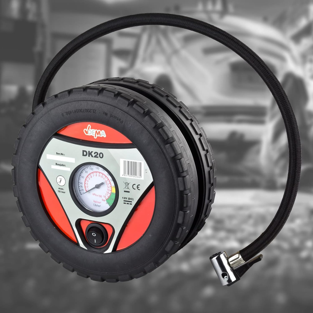 Mini Compresor Portatil 12v Inflador De Neumaticos – TecnoHogarJS