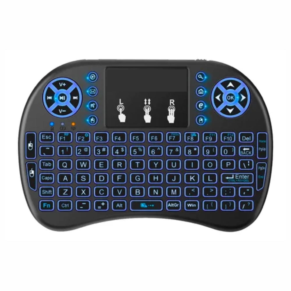 Mini Teclado Keyboard Led Para Tv Box Smart Tv – TecnoHogarJS