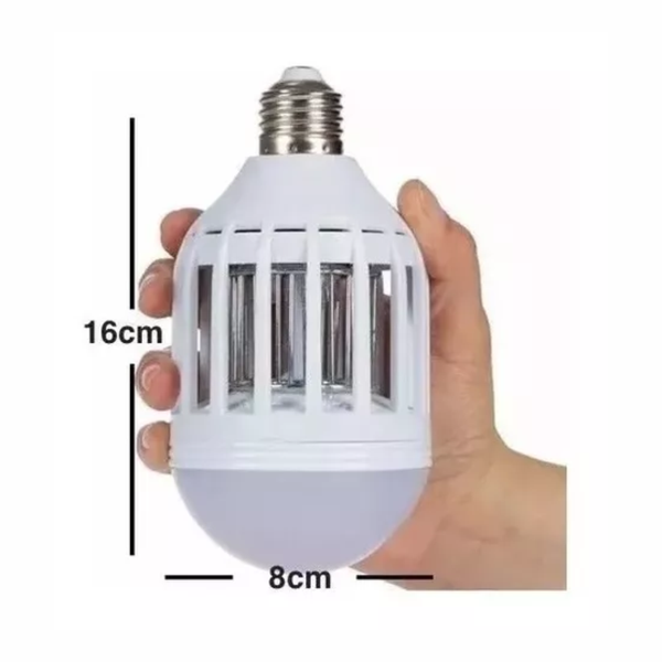 Bombillo Mata Zancudos Insectos Luz Led 60w – TecnoHogarJS