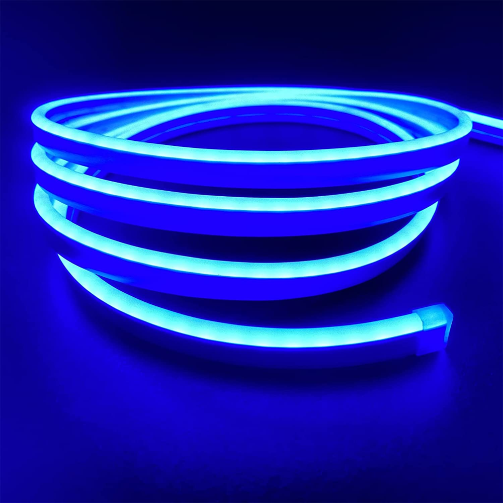 Luz Neon Flex Rollo De 5 Metros 12v Con Adaptador – TecnoHogarJS